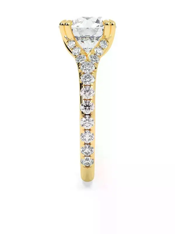 TILLA 14k Yellow Diamond Ring
