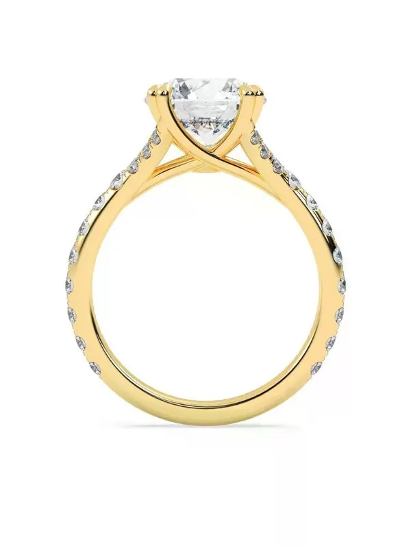 TILLA 14k Yellow Diamond Ring