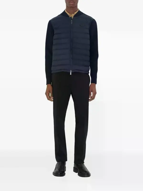 Burberry Quilted Wool Nylon Padded Jacket