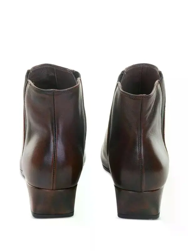 LORENA PAGGI Square-toe Chelsea Boots