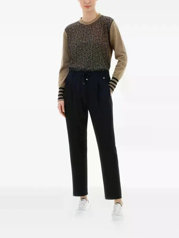 Herno Drawstring Cropped Trousers