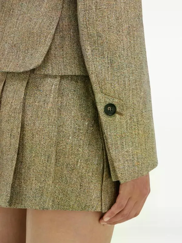 FERRAGAMO Single-breasted Blazer - Neutrals