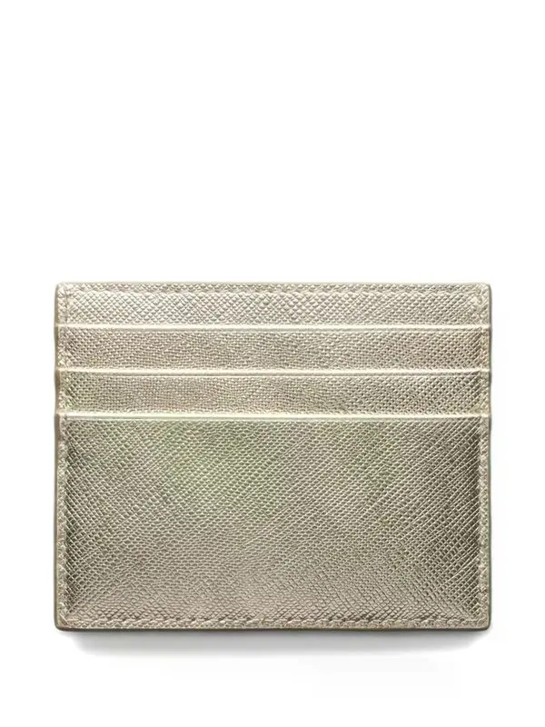 Prada Triangle-logo Leather Card Holder
