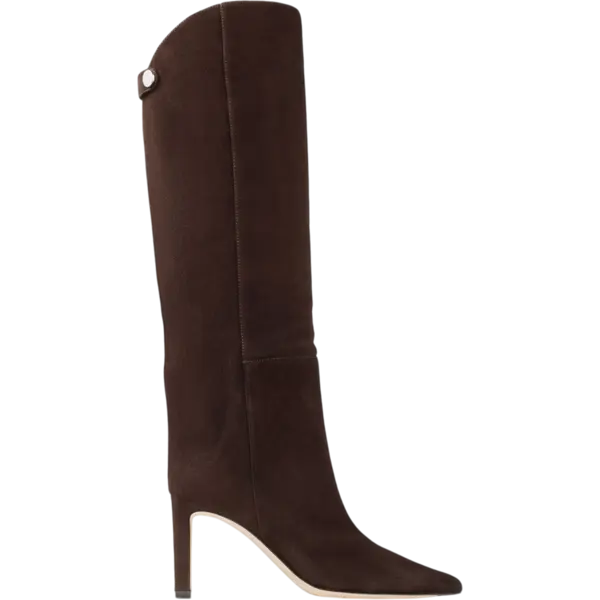 JIMMY CHOO Alizze 85 Knee-high Boots - Brown