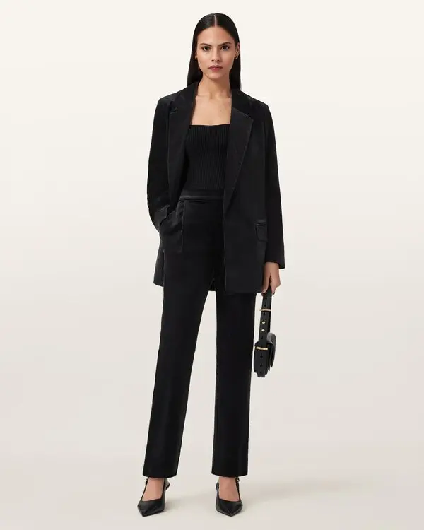 ALLSAINTS Aleida Velvet Trousers