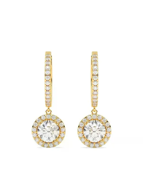 TILLA 14kt Lab-grown Diamond Earrings - Gold
