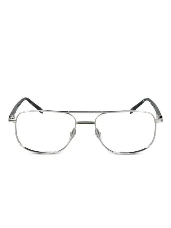 Lacoste Pilot-frame Glasses - Silver