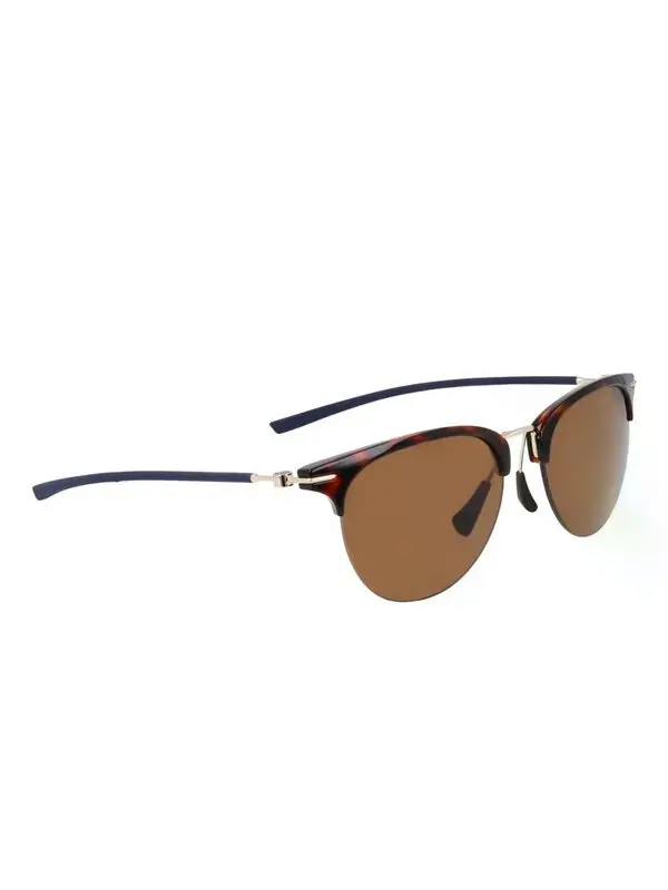 Nike Tortoiseshell Round Sunglasses
