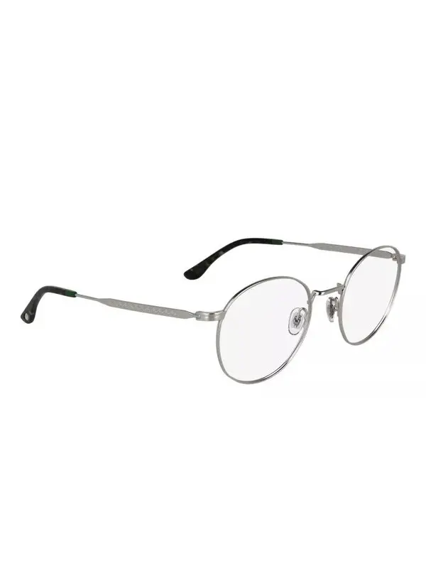 Lacoste Round-frame Glasses - Silver