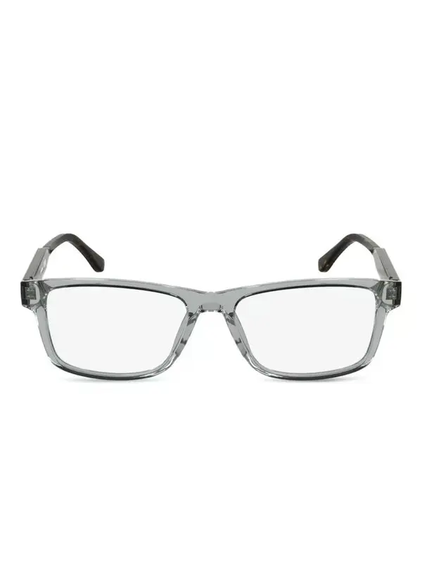 Lacoste Rectangle Acetate Eyeglasses - Grey