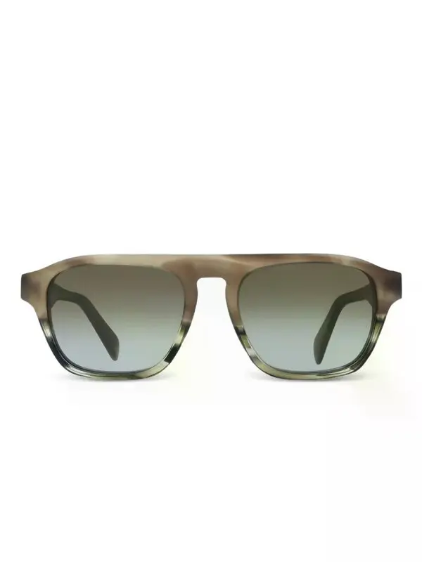 Paul Smith Striped Rectangle Sunglasses