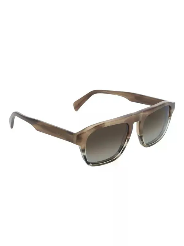 Paul Smith Striped Rectangle Sunglasses