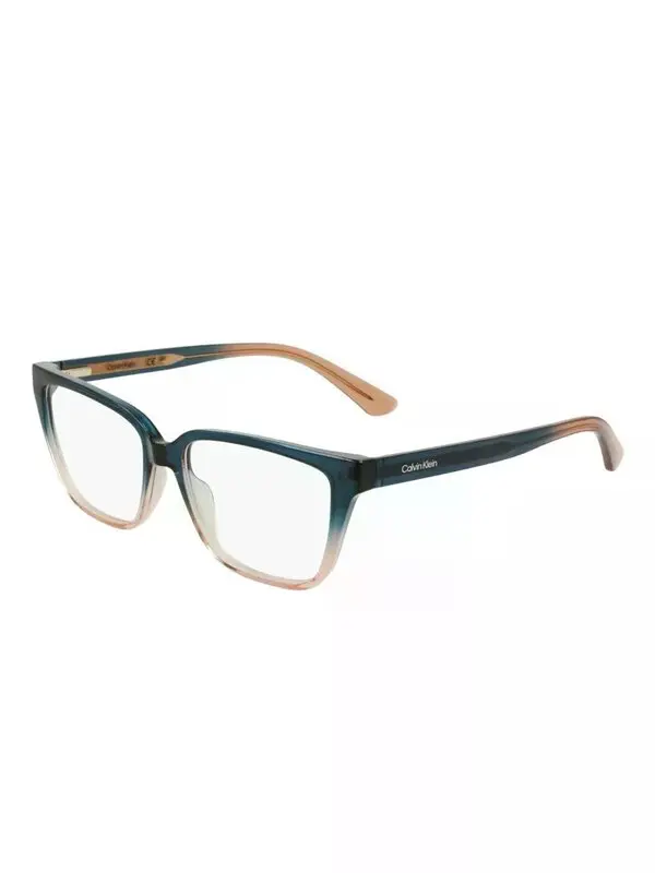 Calvin Klein Ombré-effect Square-frame Eyeglasses