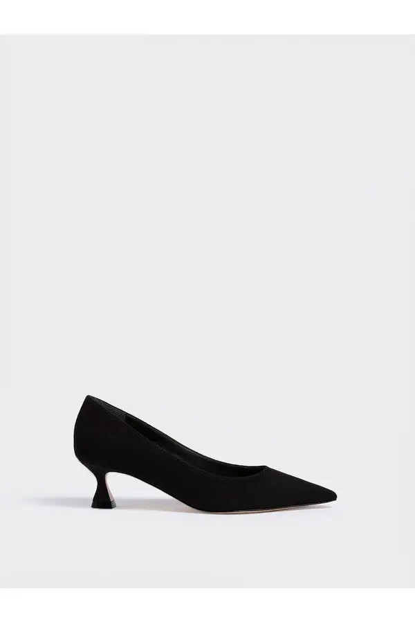 Marion Parke Flared Kitten Heel Pump