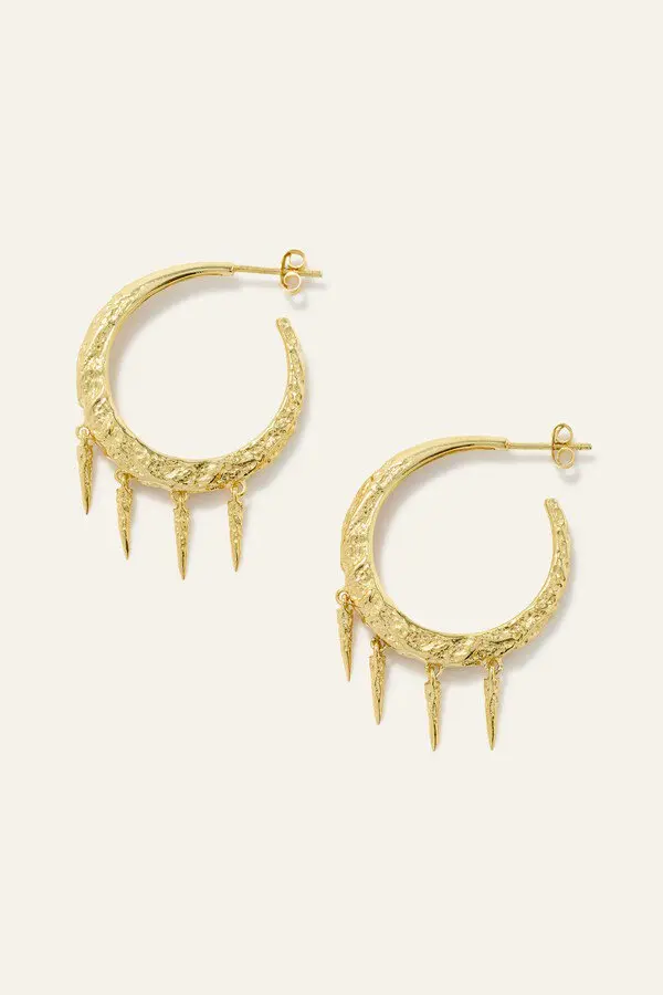Ba&sh Alena Hoop Earrings - Gold