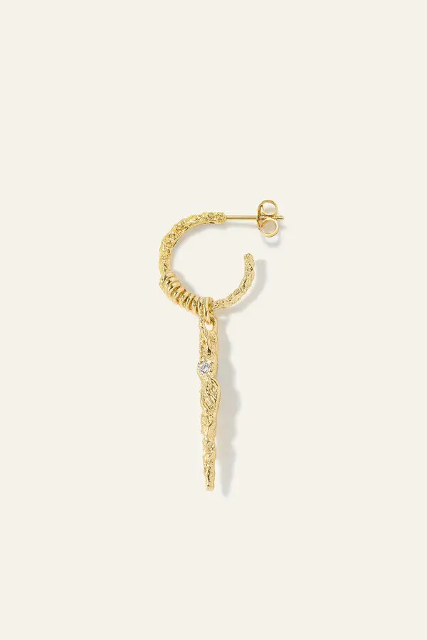 Ba&sh Oudi Zircon Earring - Gold