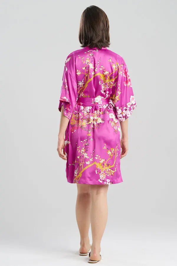 Natori Sakura Satin Wrap