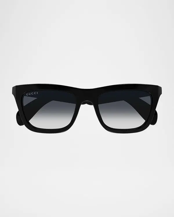 Gucci Mods 53mm Square Sunglasses - Black