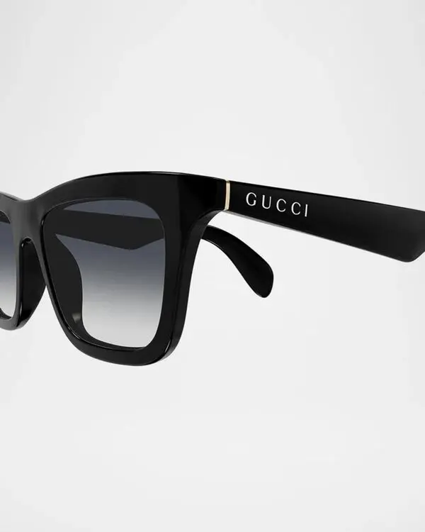 Gucci Mods 53mm Square Sunglasses