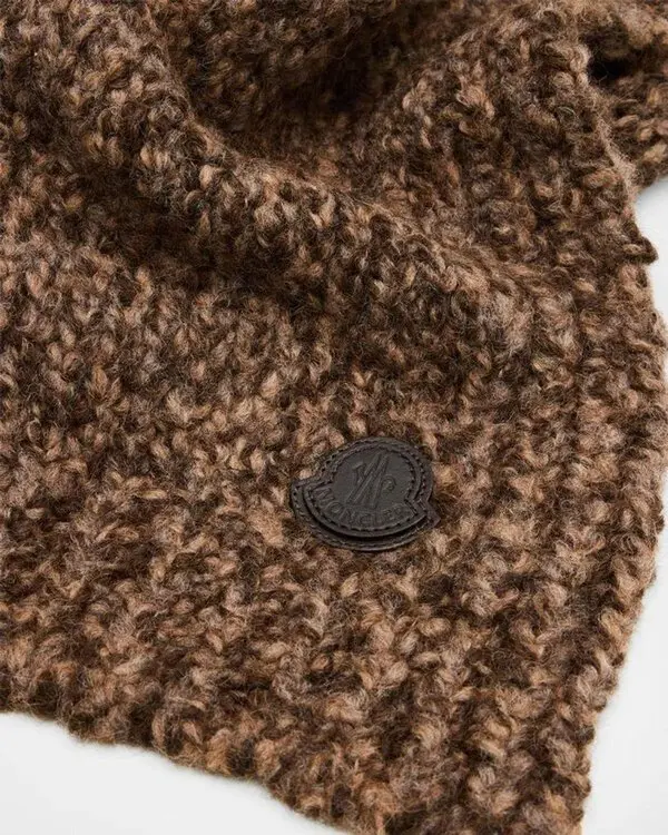 Moncler Apos;s Edit Wool And Alpaca Blend Scarf