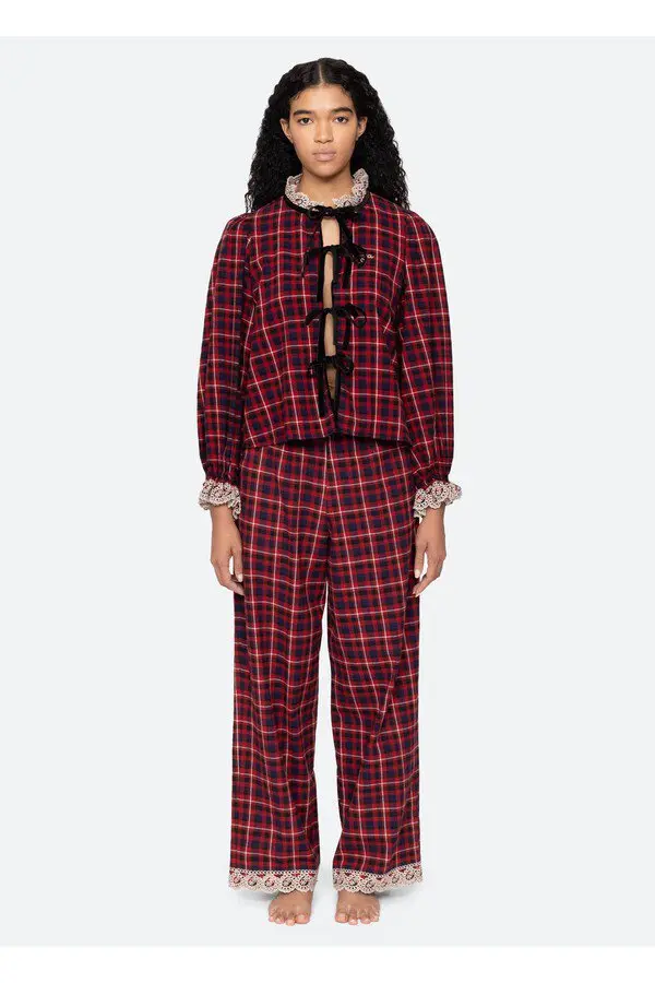 Sea Zahara Pj Set - Red
