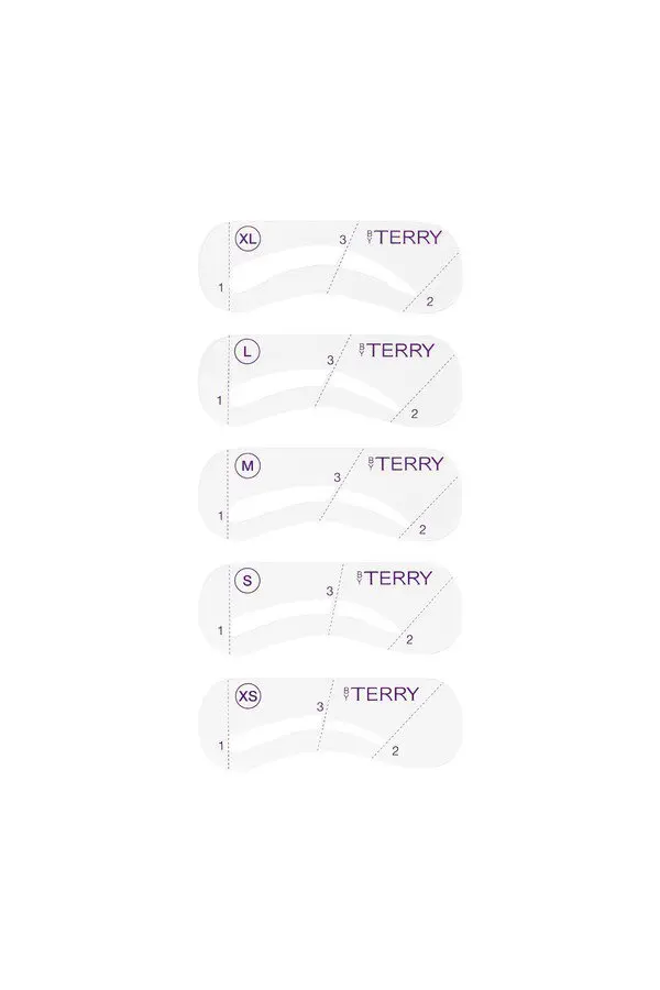 By Terry Tool-expert Multi-shape Eyebrow Stencils