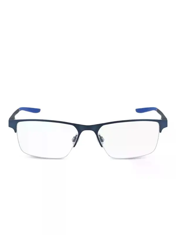 Nike Rectangle Half-rim Eyeglasses