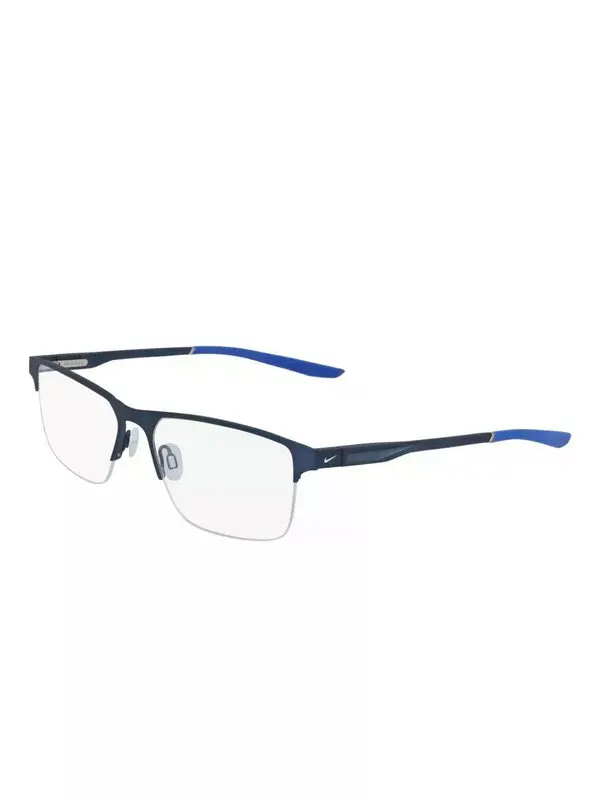 Nike Rectangle Half-rim Eyeglasses