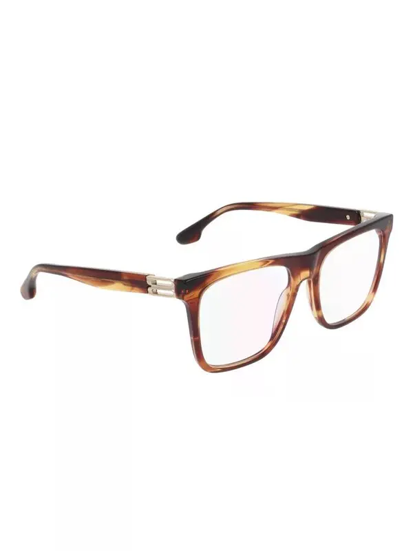 Victoria Beckham Striped Eyeglasses