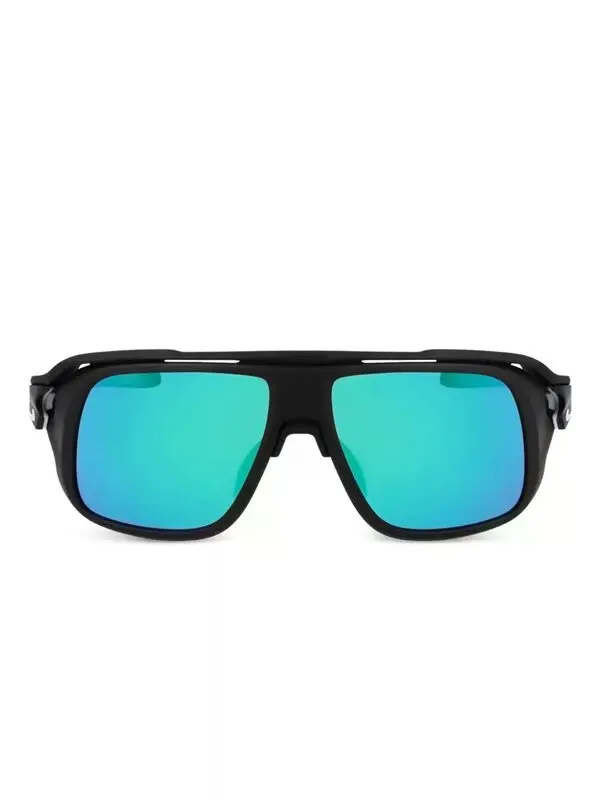 Nike Flyfree Soar Square-frame Sunglasses - Black