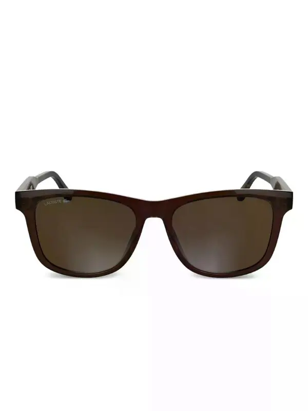 Lacoste Square Frame Sunglasses - Brown