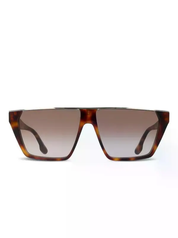 Victoria Beckham Geometric Sunglasses - Brown