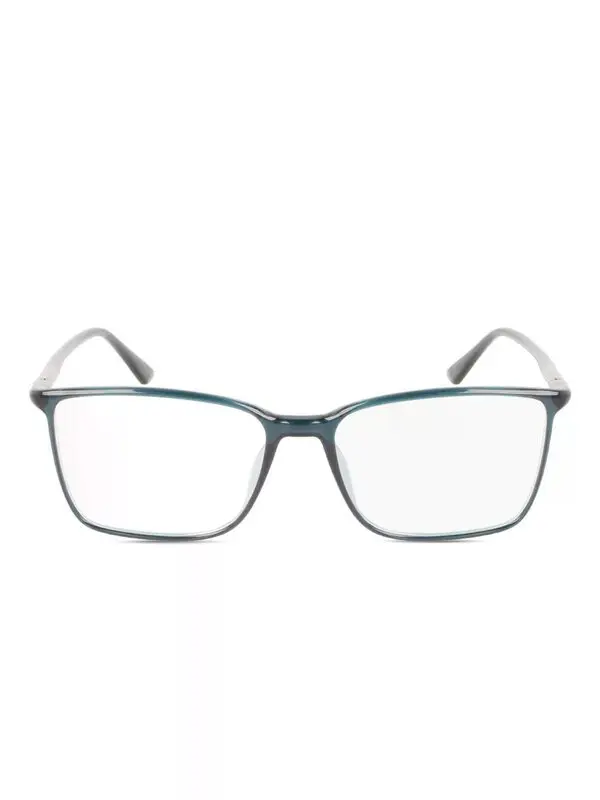 Calvin Klein Rectangle-frame Eyeglasses - Blue