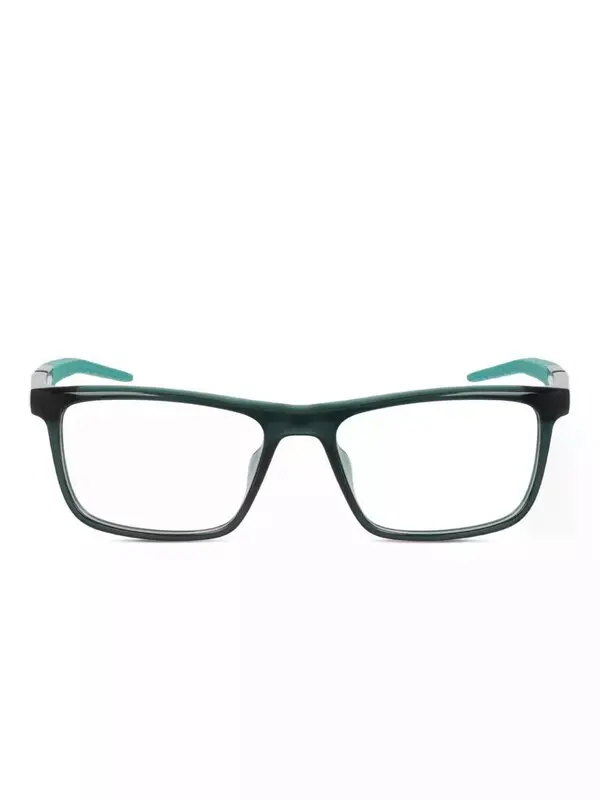 Nike 7057 Rectangle-frame Glasses - Green