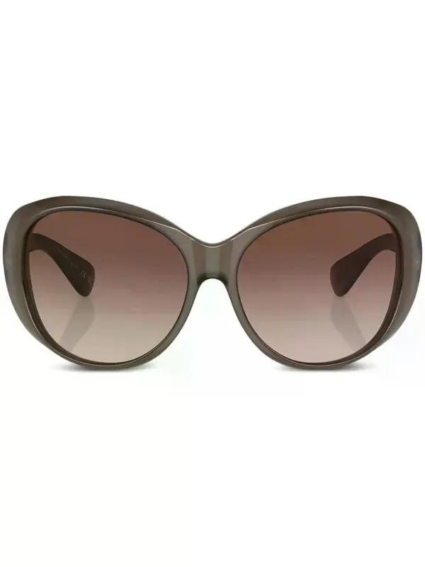 Oliver Spencer Maridan Sunglasses - Brown