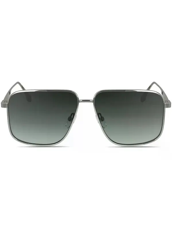 Victoria Beckham Square Frame Sunglasses - Silver
