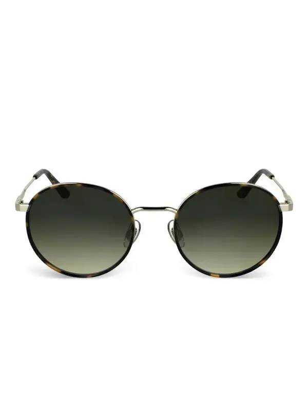Calvin Klein Metal Round Sunglasses - Brown