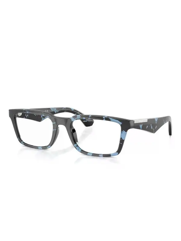 Burberry Tortoiseshell Rectangle Eyeglasses