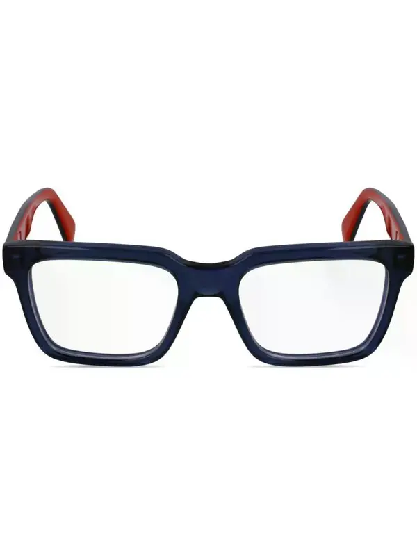 Paul Smith Langley Rectangle-frame Eyeglasses - Blue