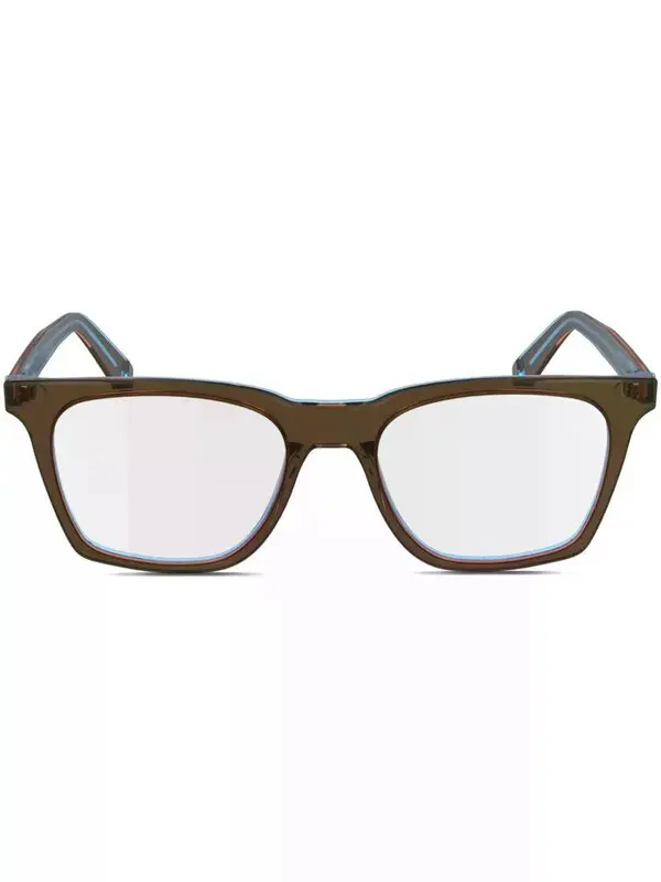 Paul Smith Keston Square Frame Glasses - Brown