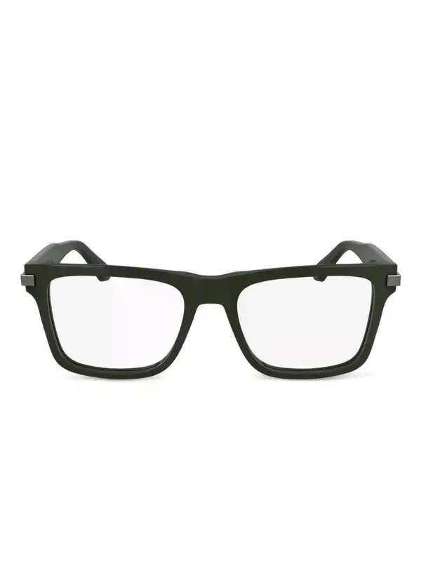 Calvin Klein Square-frame Glasses - Green