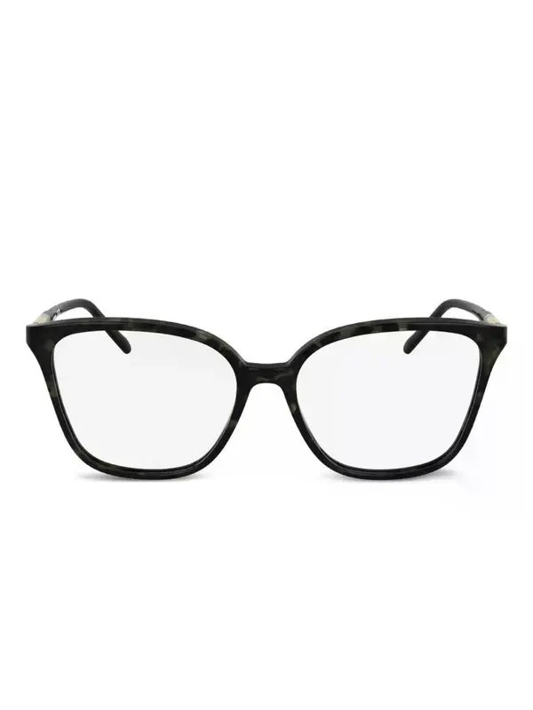Lacoste Tortoiseshell-effect Square-frame Glasses
