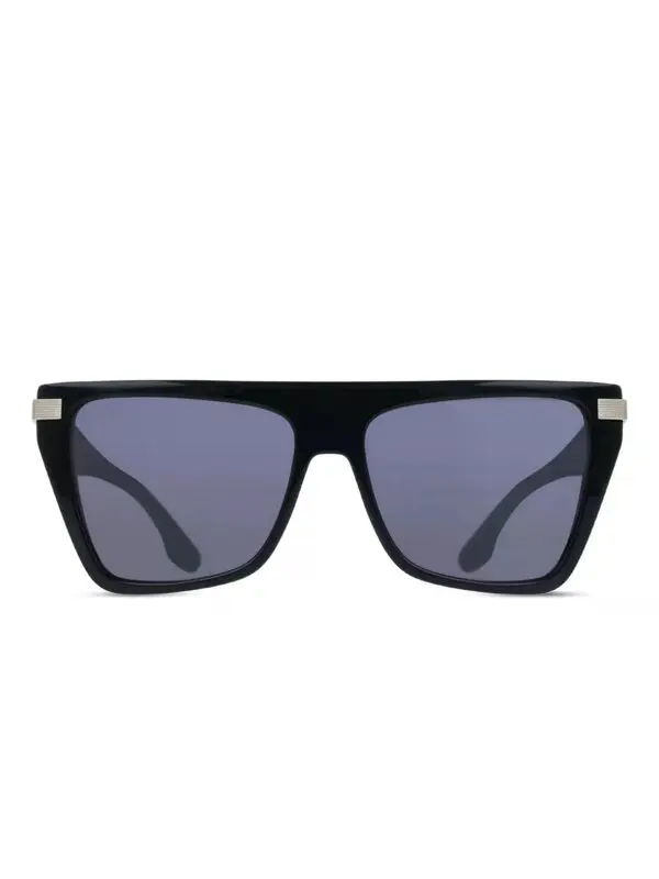 Victoria Beckham Geometric-frame Sunglasses - Black