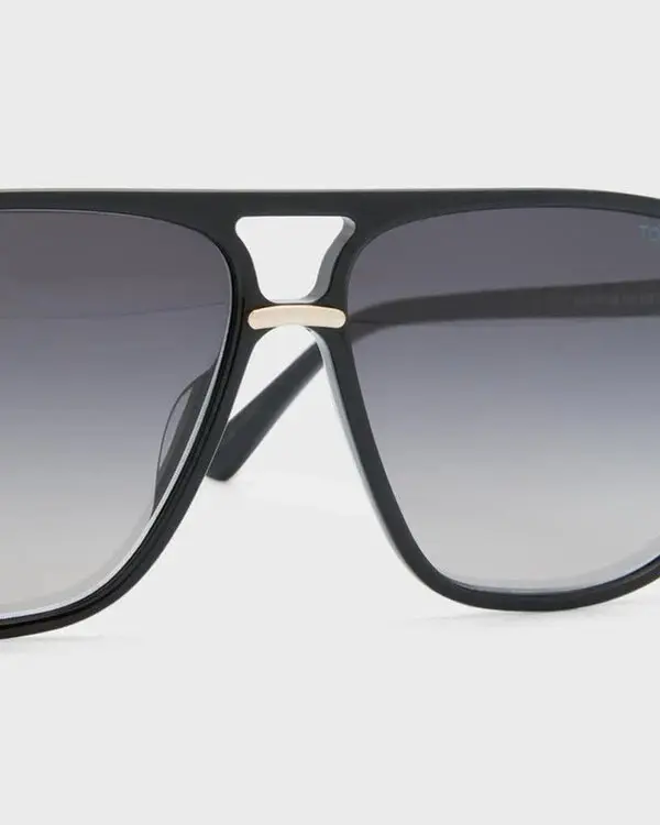 TOM FORD Acetate Square Sunglasses