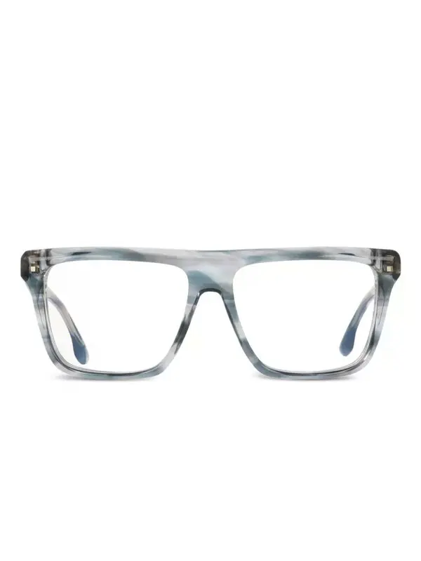 Victoria Beckham Square-frame Glasses - Grey