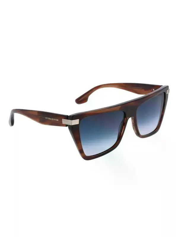 Victoria Beckham Square-frame Gradient Sunglasses