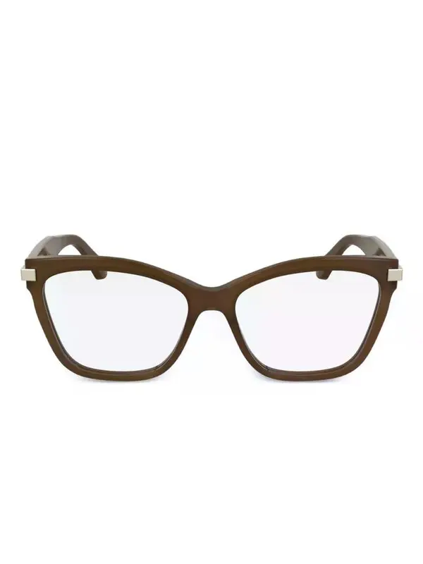 Calvin Klein Geometric-frame Eyeglasses