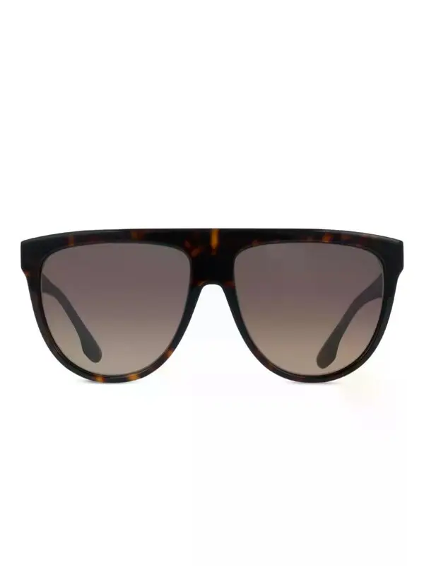 Victoria Beckham Flat-top Sunglasses - Brown