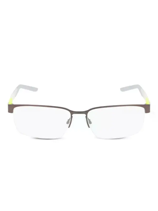 Nike Half-rim Rectangle Eyeglasses