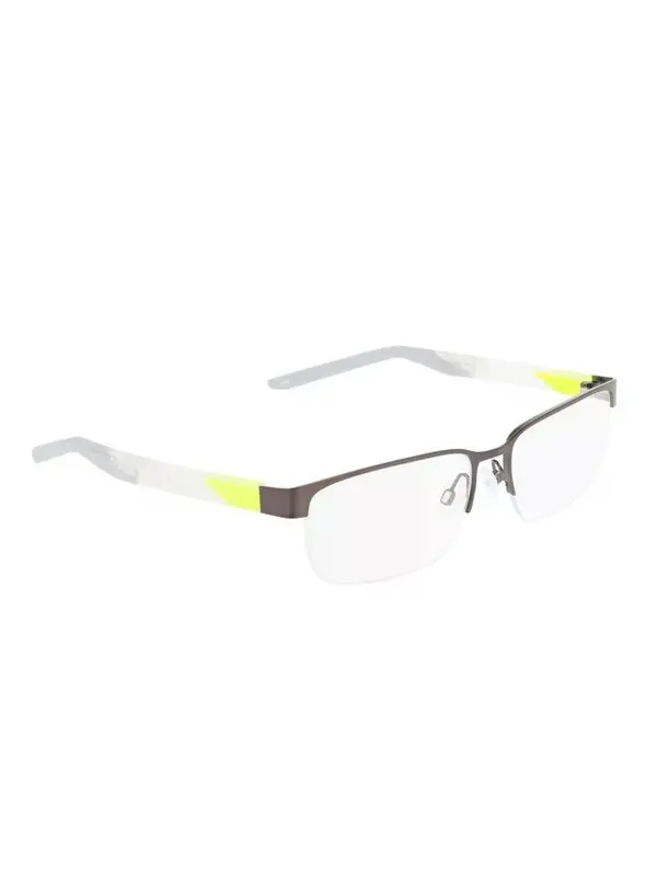 Nike Half-rim Rectangle Eyeglasses